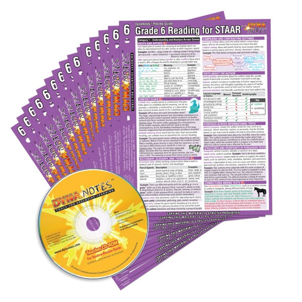 Legacy Grade 6 Reading Classroom Set – DynaNotes